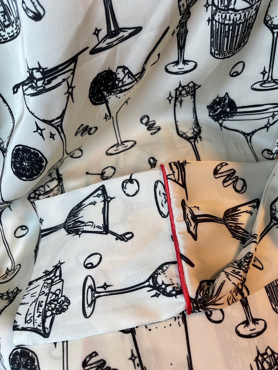 SATIN SHORT ROBE – KILO BRAVA