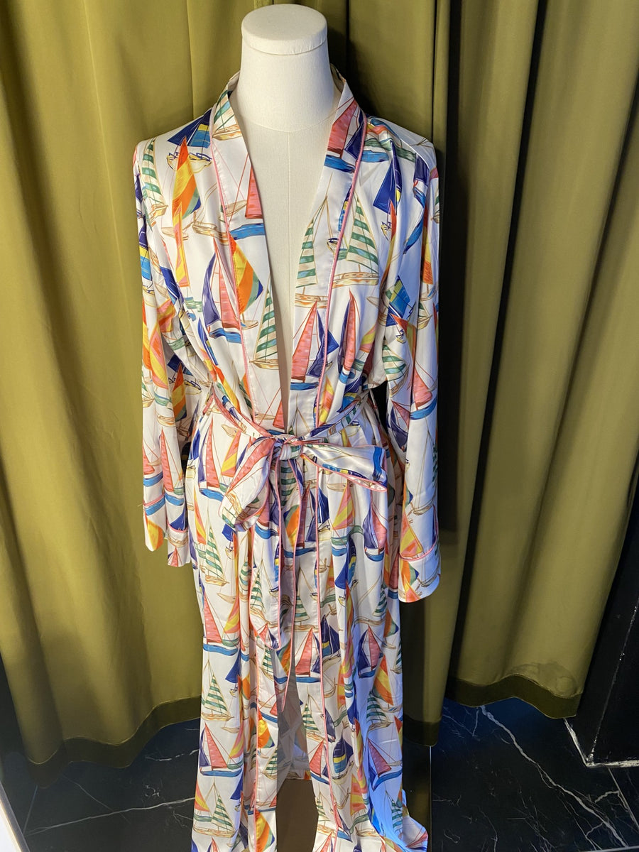 KILO BRAVA THE SATIN COLLECTION- MAXI ROBE